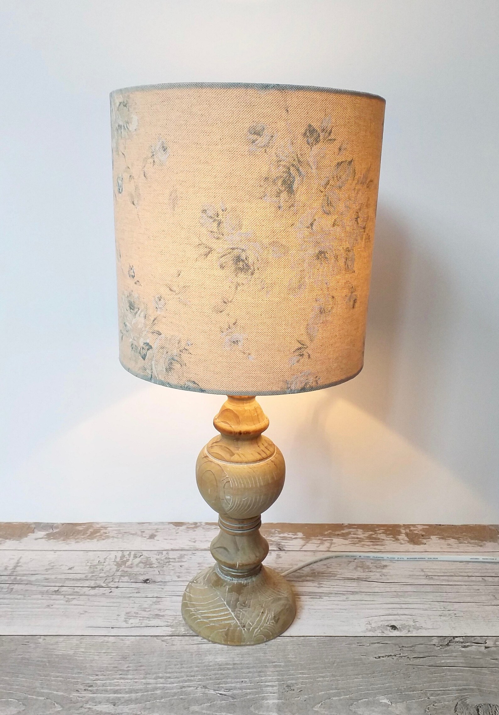 Pale Blue Roses Lampshade Shabby Chic Lampshade Various - Etsy