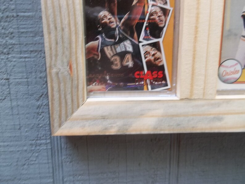 Sports Trading Cards Wall Display Holds up to 60 Plastic Cases (up to ...