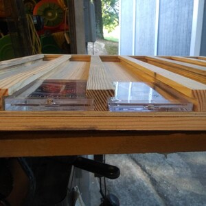 Sports Trading Cards Wall Display Holds up to 60 Plastic Cases (up to ...