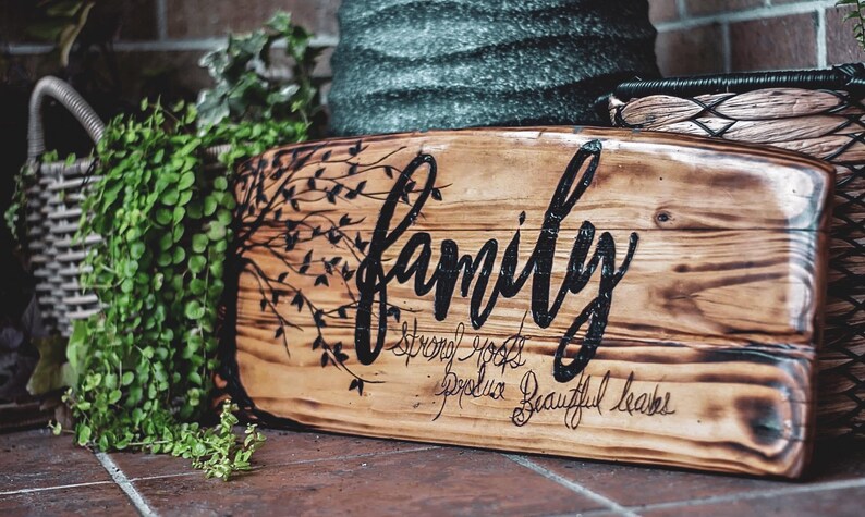 Personalized Wood Burned, Branded Signs - Etsy