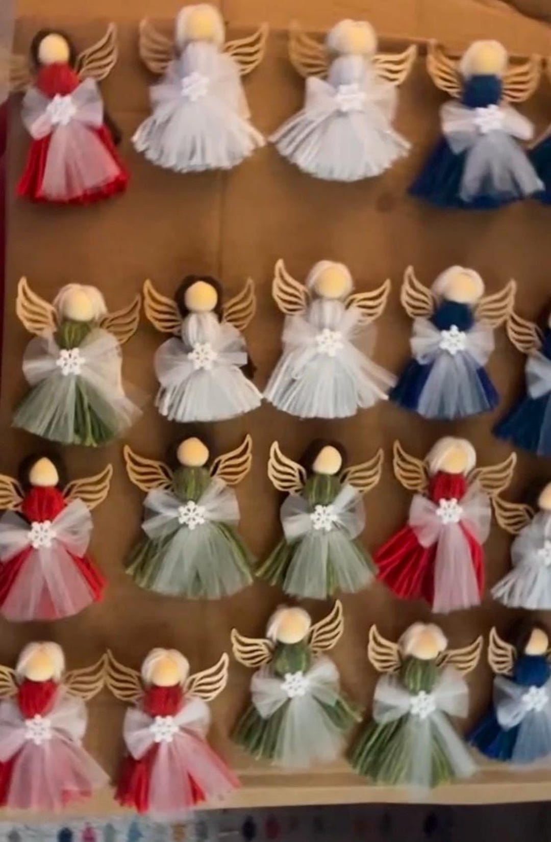 Snowflake Angel Ornament/magnet - Etsy
