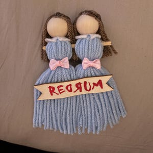 The Grady Twins/the Shining Twins Dolls/magnet/ornament - Etsy