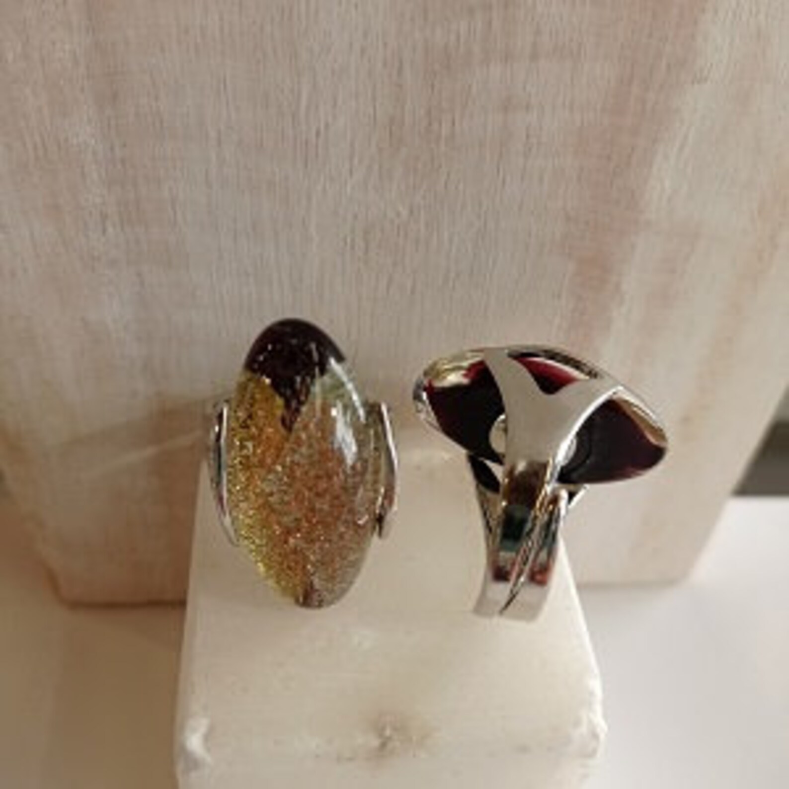 Murano Glass Rings Murano Glass Rings - Etsy