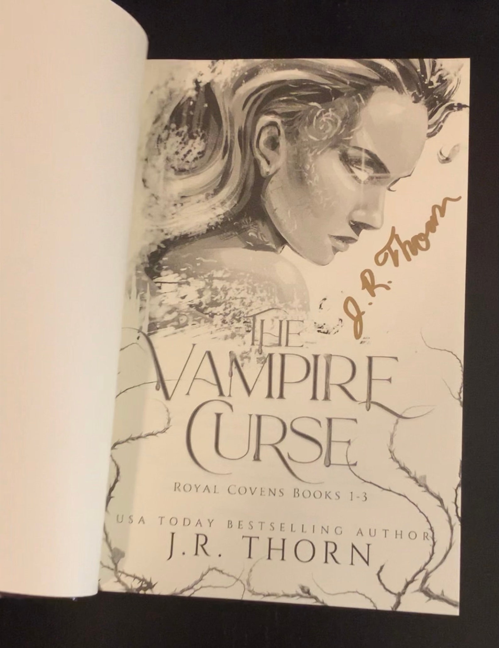 The Vampire Curse: Royal Covens Books 1-3 HARDCOVER SIGNED Edition - Etsy