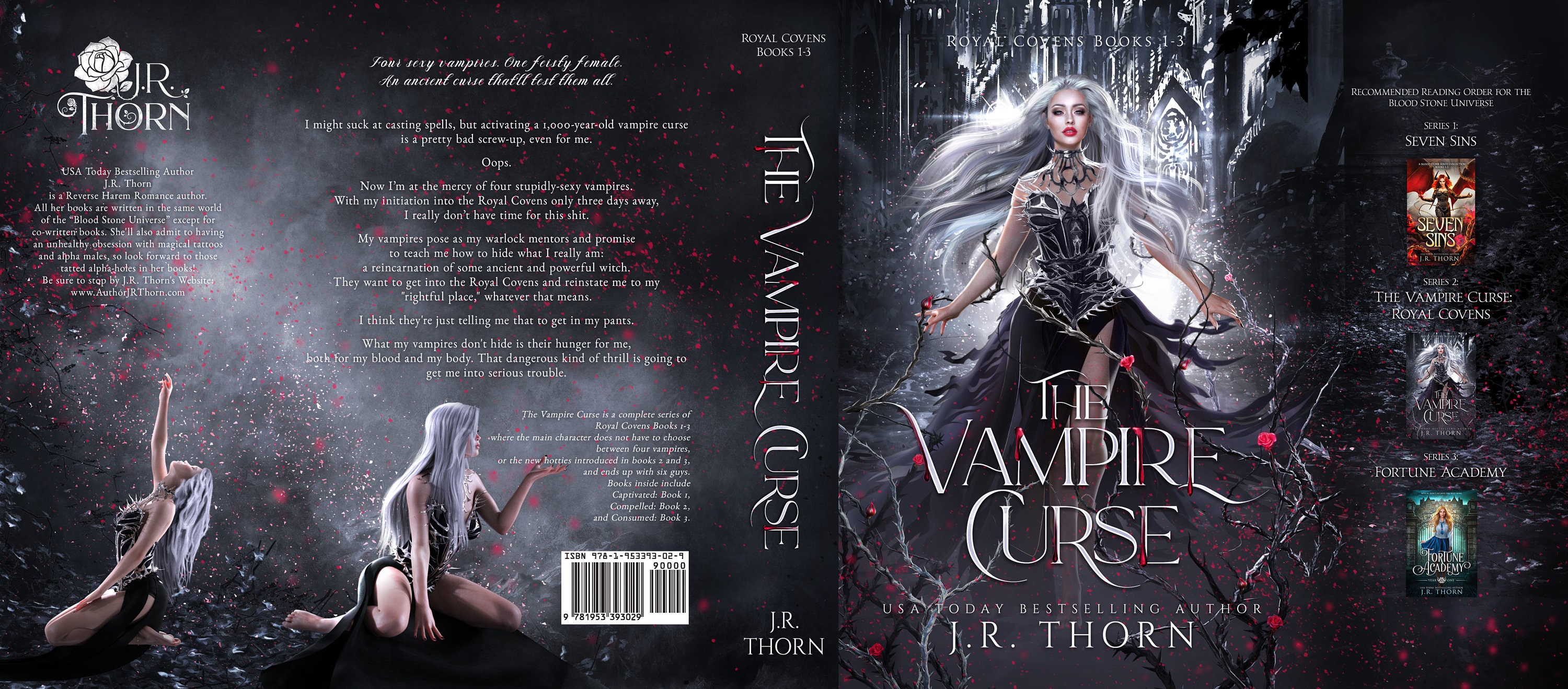 The Vampire Curse: Royal Covens Books 1-3 Edición FIRMADA DE TAPA DURA ...