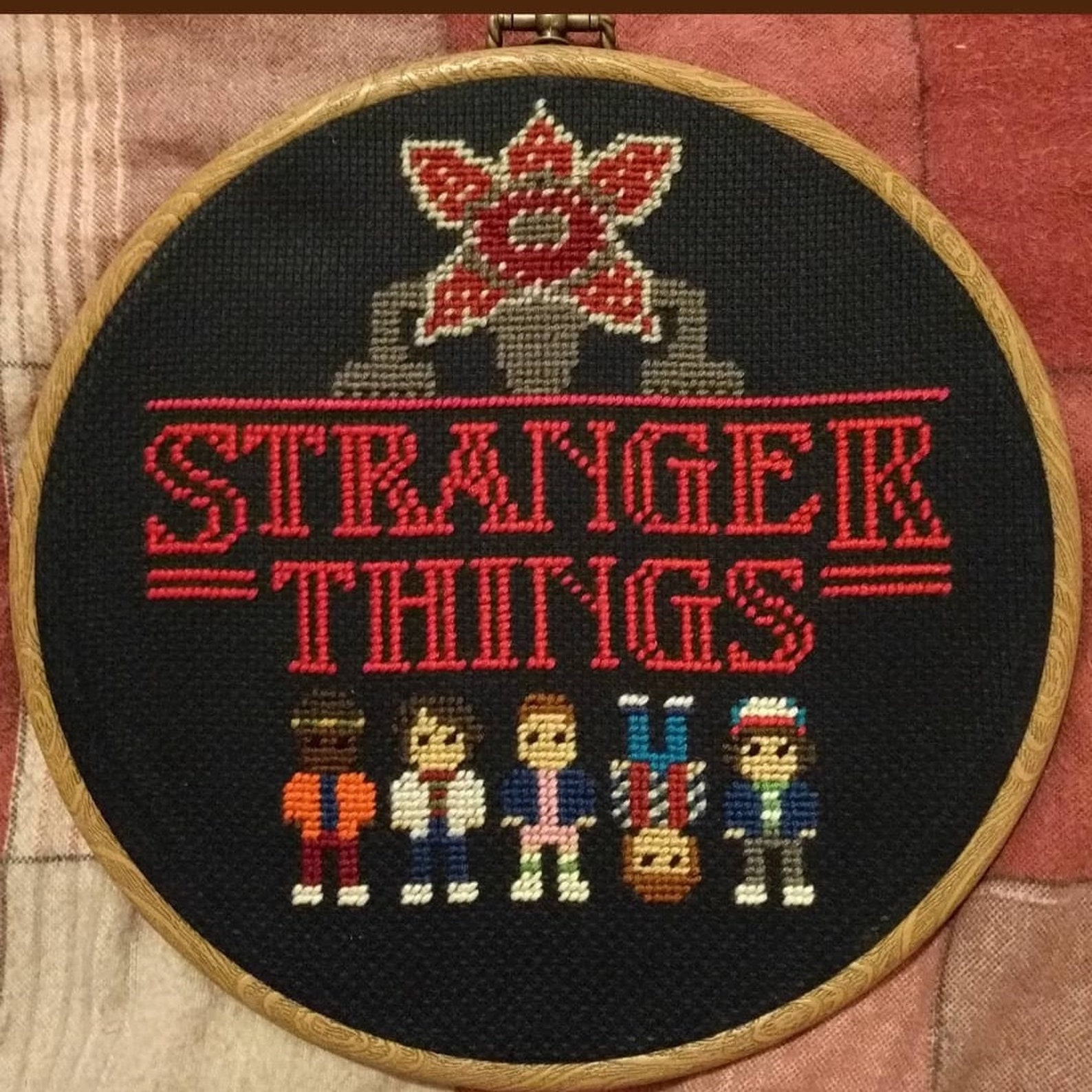Digital Download pdf of Stranger Things Cross Stitch Pattern | Etsy
