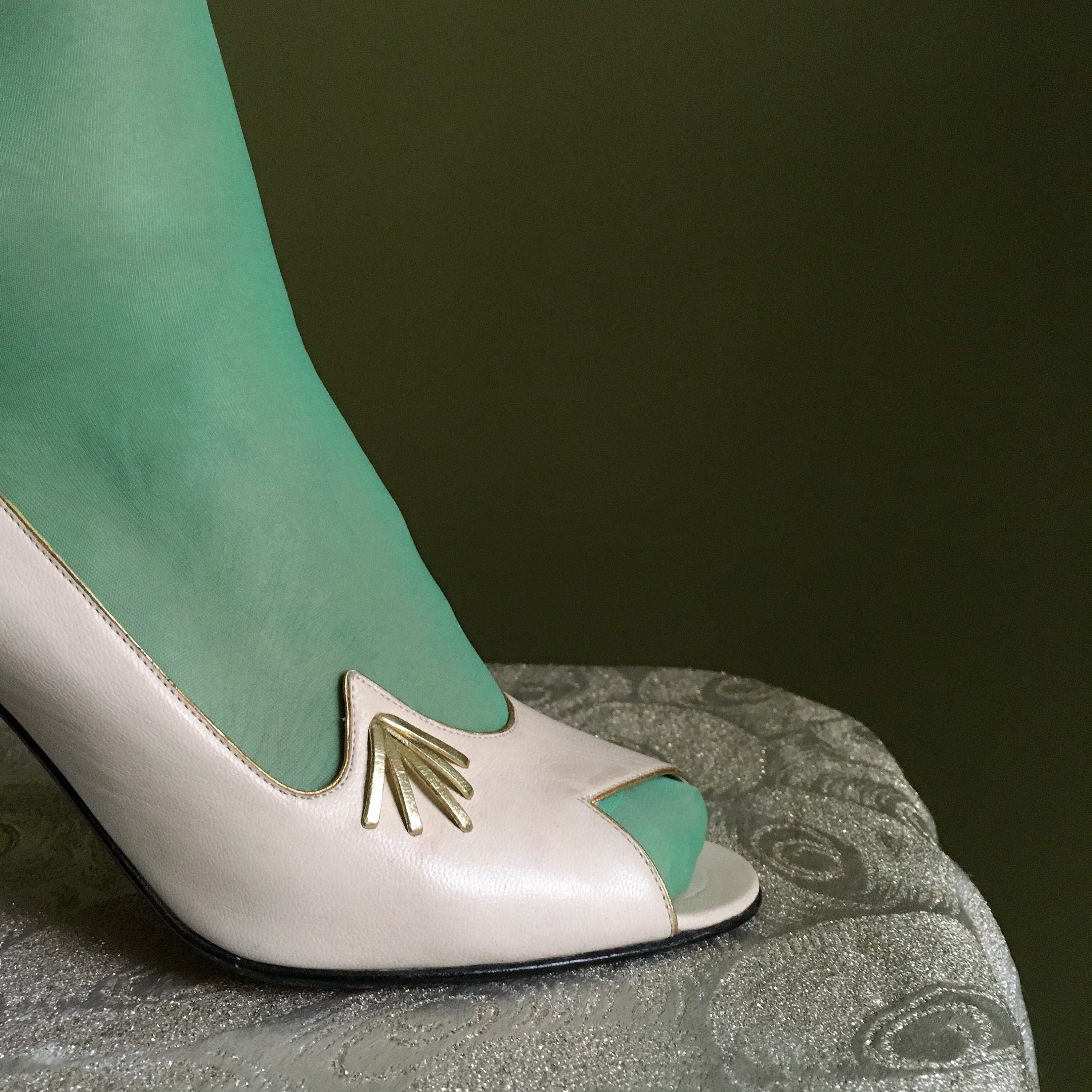 PANCALDI Beige Open Toe Shoes - Etsy