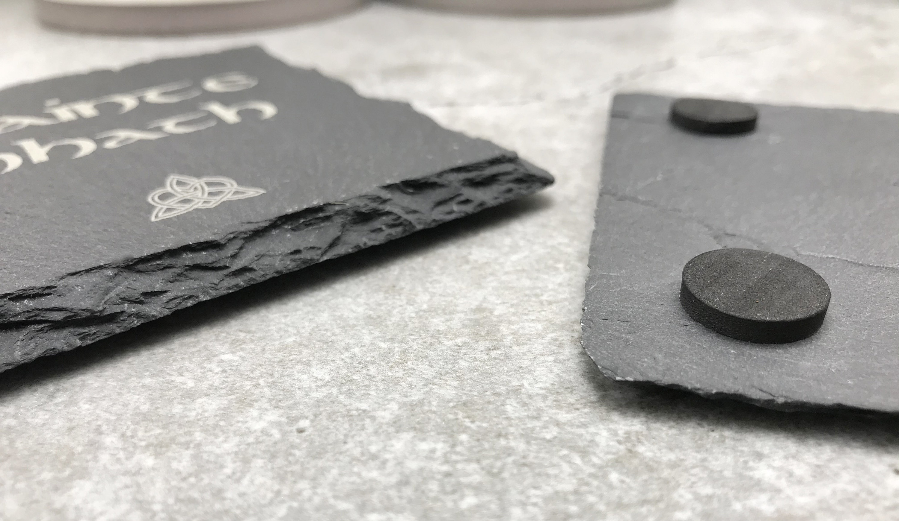 Slainte Slate Coaster Scottish Gaelic Cheers Outlander - Etsy