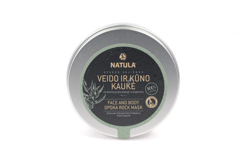 NATULA Face and Body Mask With Opoka Rock 100g - Etsy