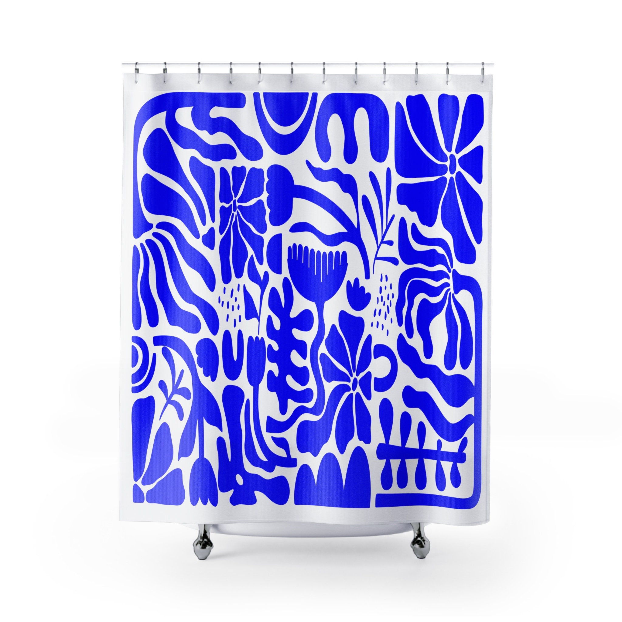 Henri Matisse Inspiratio Abstract Art Shower Curtain Unique Bathroom ...