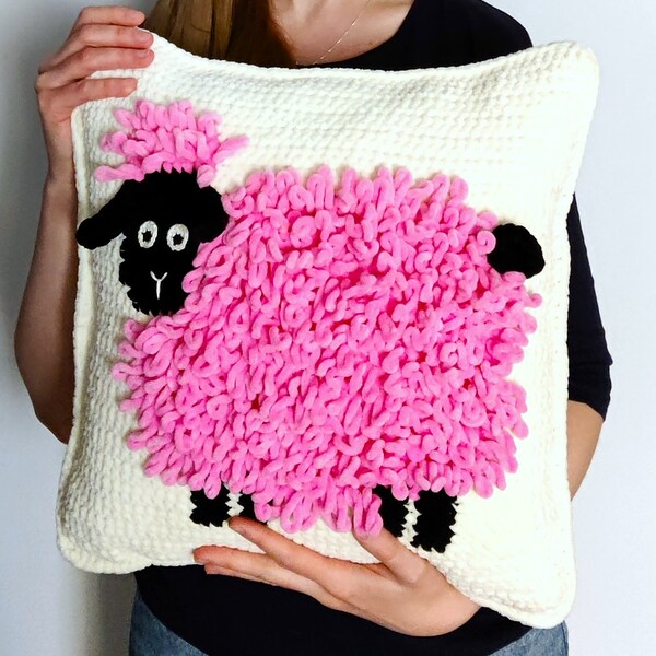 Sheep Pillow - Etsy