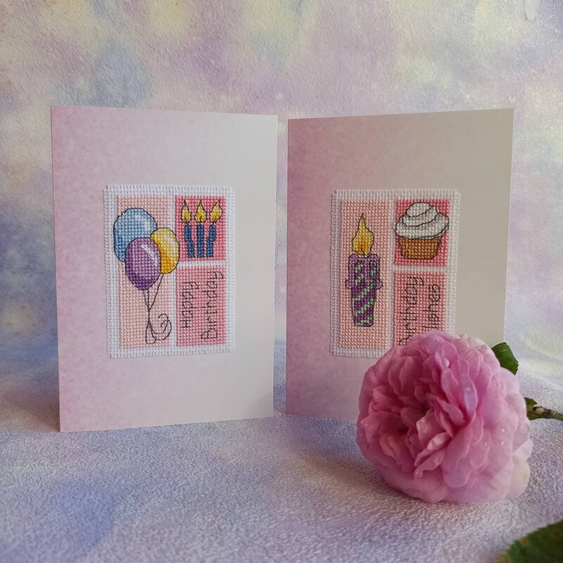 Embroidered Postcard - Etsy