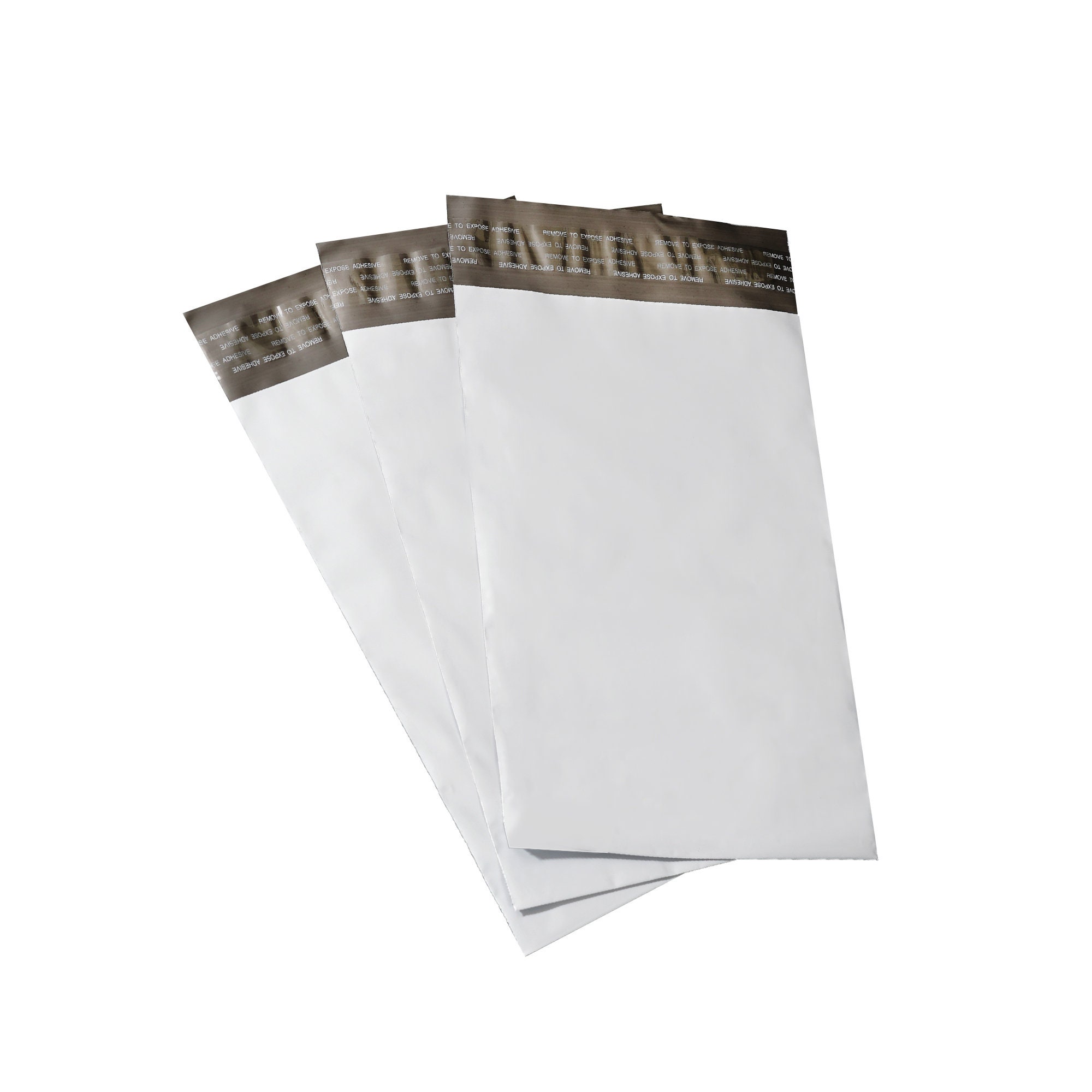 White Non Perforated Poly Mailers Envelopes Shipping Bags - Etsy
