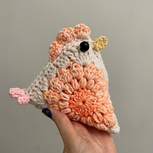 Granny Square Chicken, Crochet Chicken, Chicken Home Decor, I Love ...