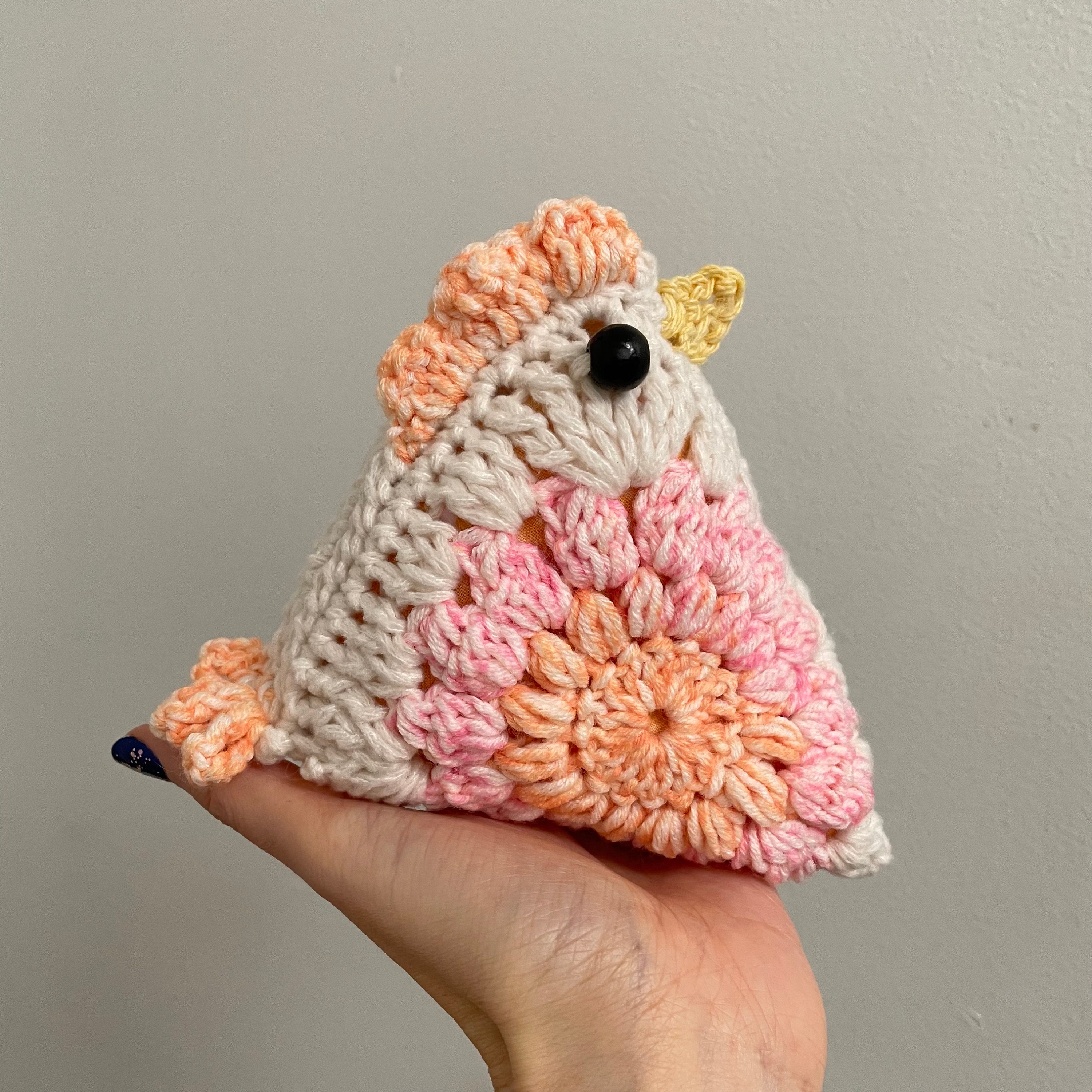 Granny Square Chicken, Crochet Chicken, Chicken Home Decor, I Love ...