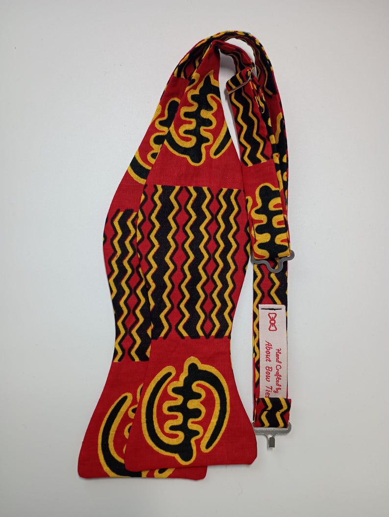 African Print Self-tie Bow Ties (page 1) - Etsy