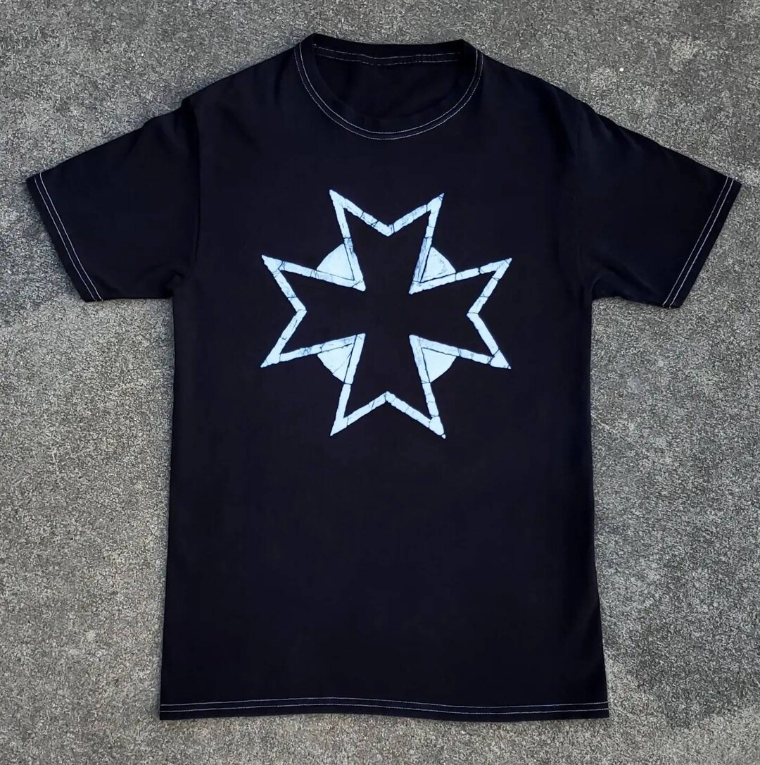 Hand Painted Maltese Cross & Skull Batik US Size: Small - Etsy