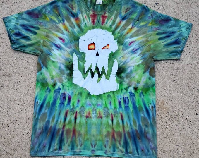 Hand Painted Ork Batik Ice Dye Size Large - Etsy