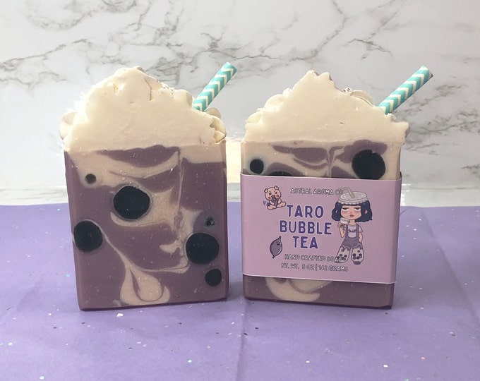 Rose Green Tea Boba Soap | Rose Scented Soap | Food Soap | Drink Soap ...