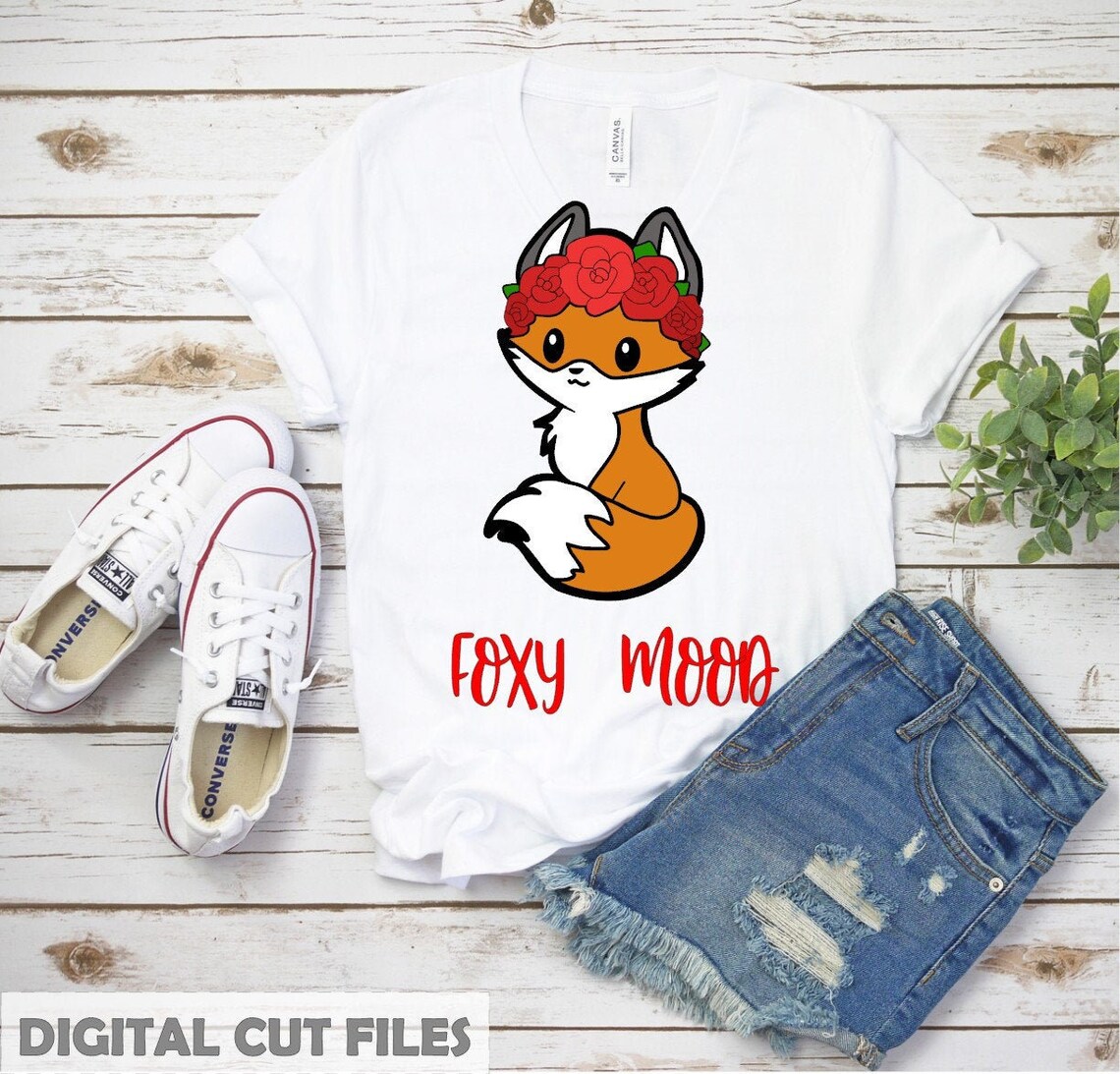 FOX FOXY MOOD Svg Png Jpg Digital Files Vector Art for Cutting Machines ...