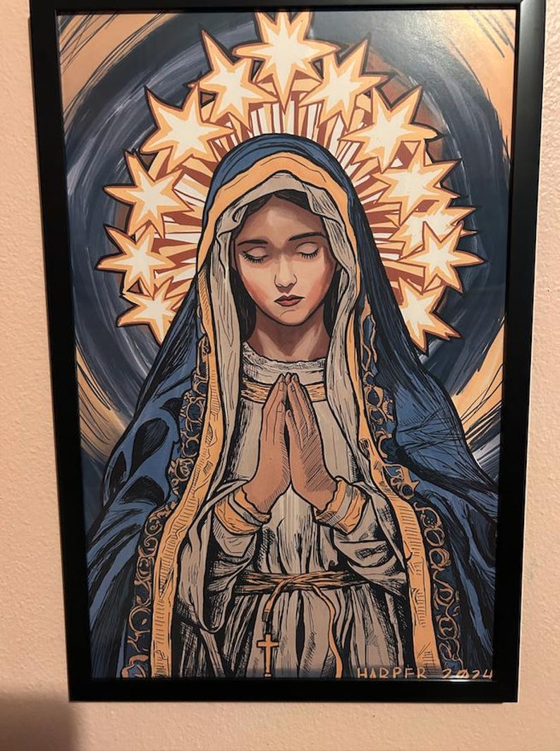 Mary the Blessed Mother - Etsy
