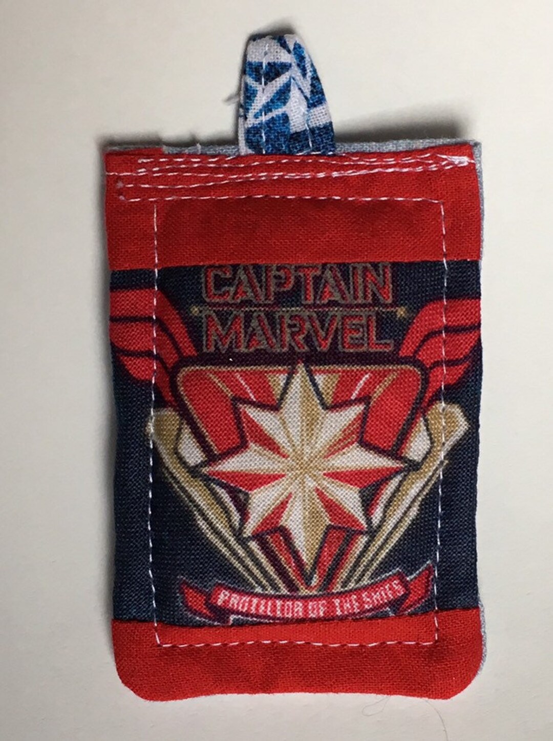 Captain Marvel Carol Danvers Handmade Quilted Keychain MCU Avengers ...