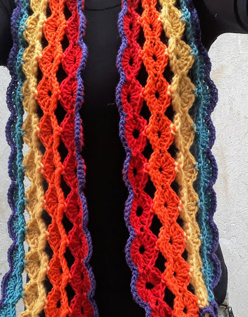 Rainbow LGBT Scarf Gay Ski Week Wool Shawl LGBT Pride Scarf - Etsy