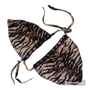 Loincloth Tiger Costume Unisex Loincloth Fantasy Costume Handmade Tiger ...