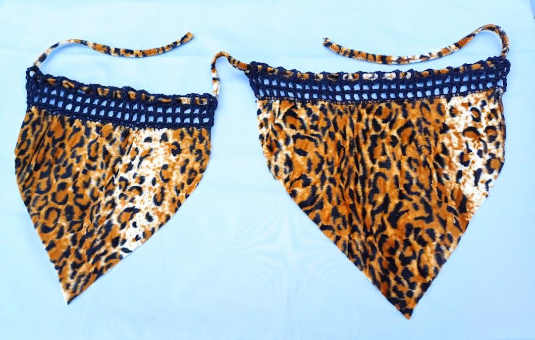 Loincloth Leopard Costume Unisex Loincloth Fantasy Costume Handmade ...