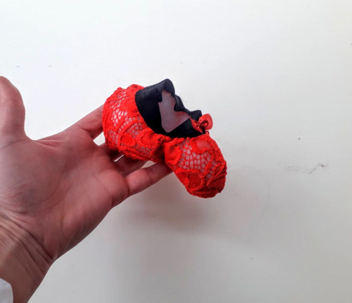 Micro Penis Pouch Tiny Disk Small Testicle XS man Lingerie | Etsy