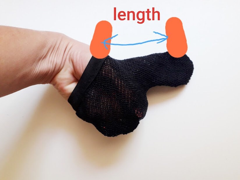 Mens Underwear Penis Sock Cock Sock Open Butt See Through Etsy