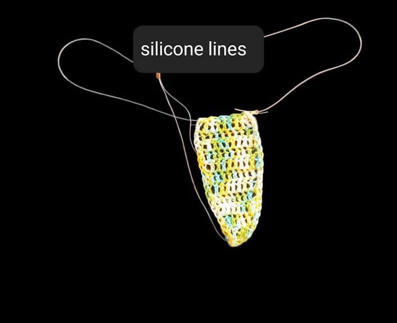 Womens or Mens Micro Mini Bikini Thong Crochet Beachwear Bottom Panty ...