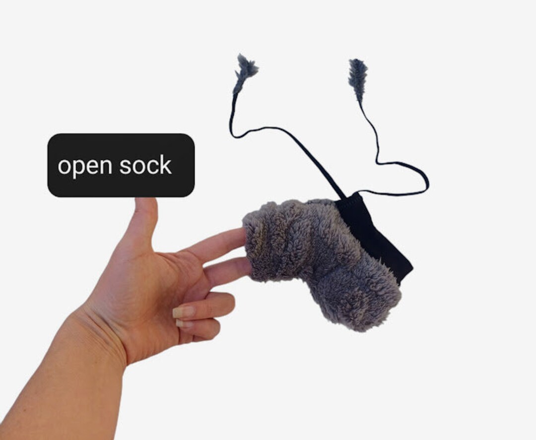 Cock Sock Men's Underwear Panty Pouch Soft Fur Men Lingerie Willy ...