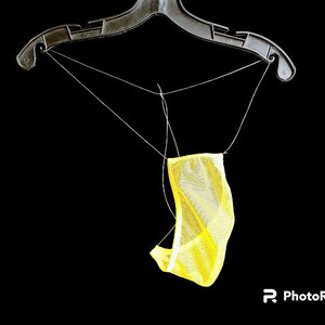 Men Micro Thong G String Swimsuits Transparent Nudist Fashion Clear ...