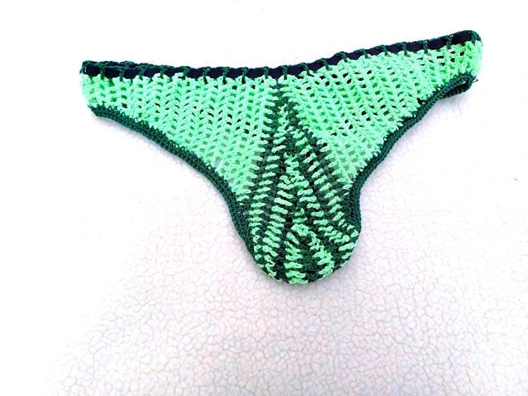 Mens Mesh Briefs Swimwear Mens Swim Trunks Crochet Cotton Briefs for ...