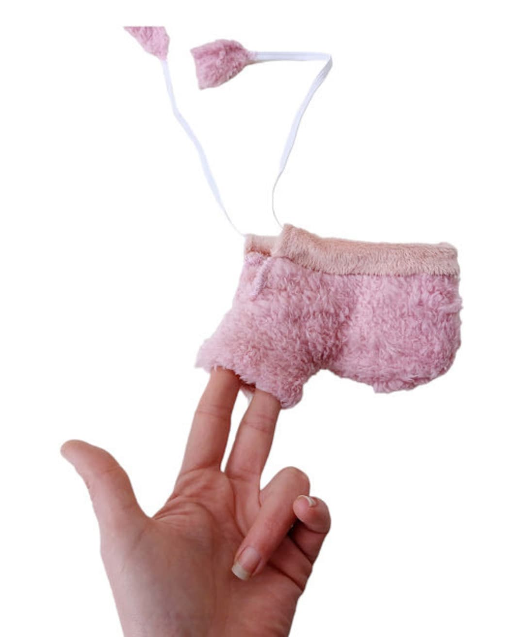 Fur Cocksock Men's Underwear Panty Pouch Soft Fur Men Lingerie Willy ...