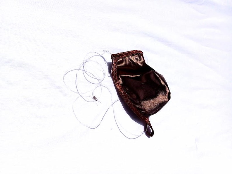 Mens Pouch Thong Shine Spandex Micro Swimwear With Silicone Strap ...
