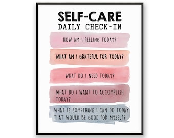 Self Awareness Poster - Etsy