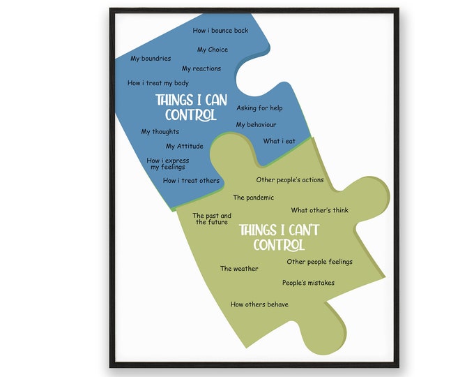 What I Can/cannot Control - Etsy Canada