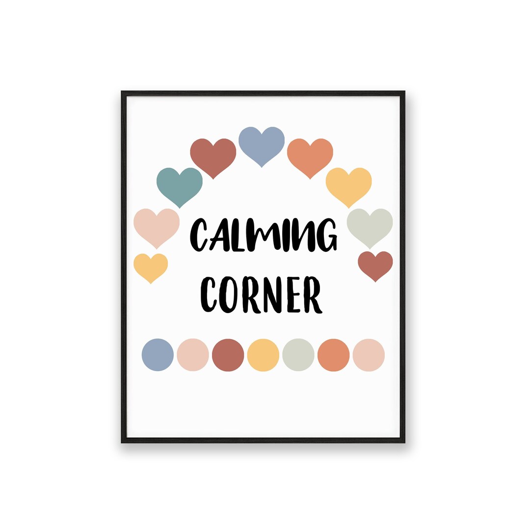 Calming Corner Therapy Office Decor Counselor Office Decor - Etsy