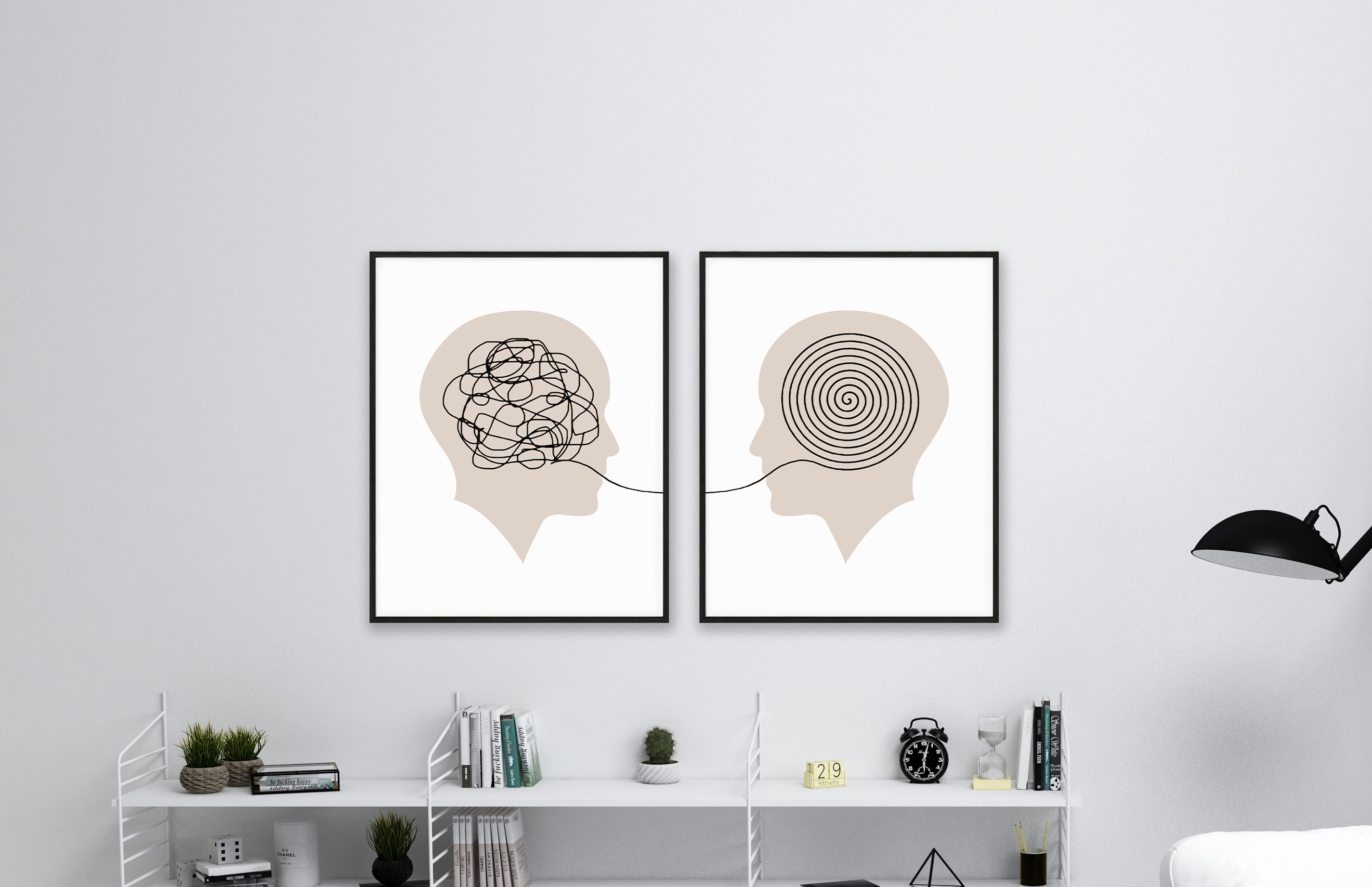 Therapy Talking Helps Therapist Office Art Psychology Wall - Etsy