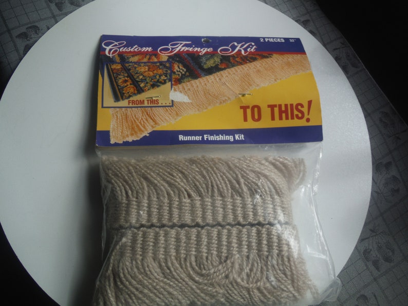 Rug fringe repair kit | Etsy