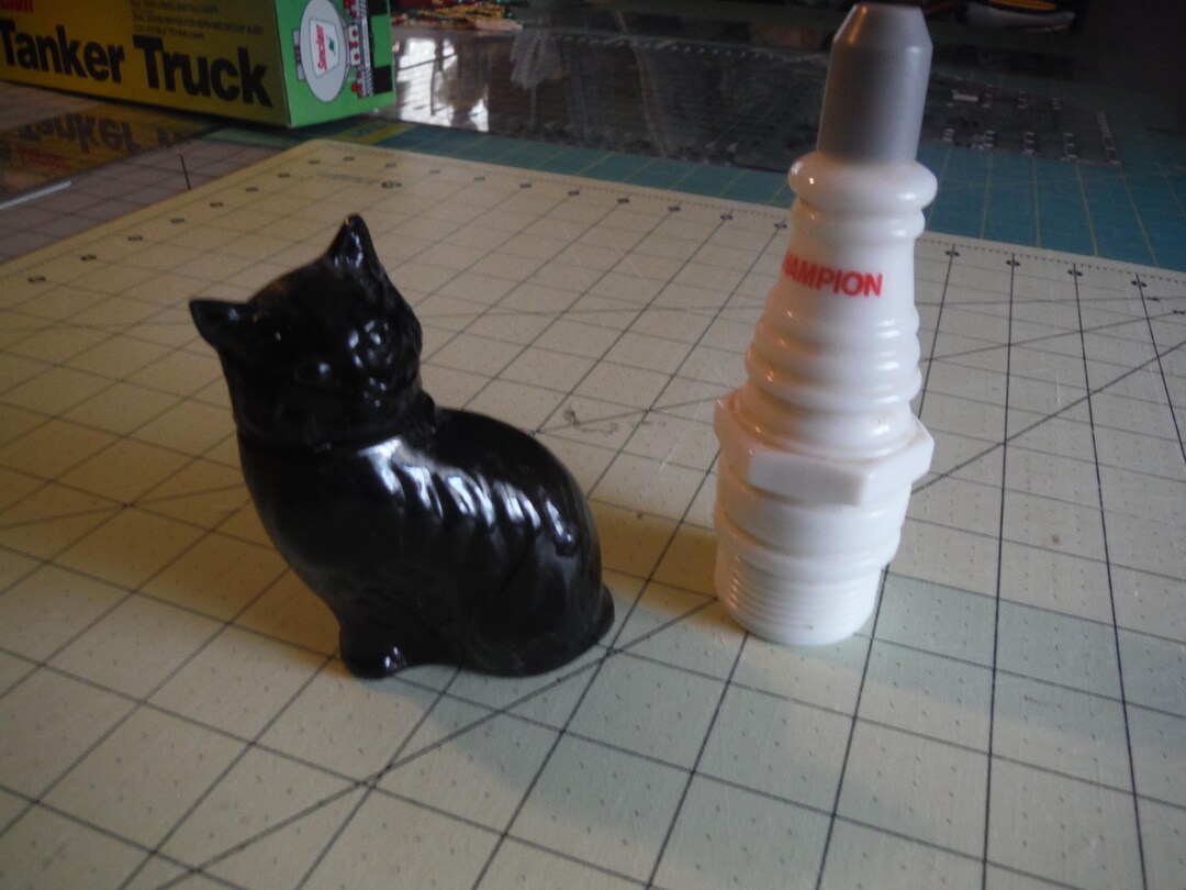 Avon Spark Plug and Black Cat - Etsy