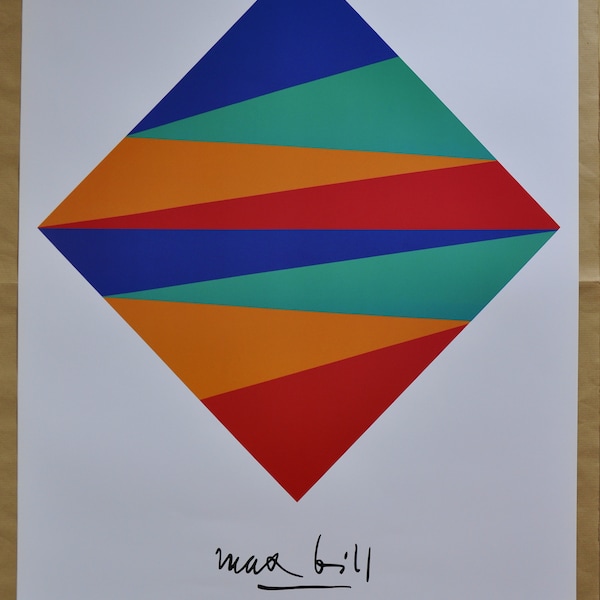 Max Bill Poster - Etsy