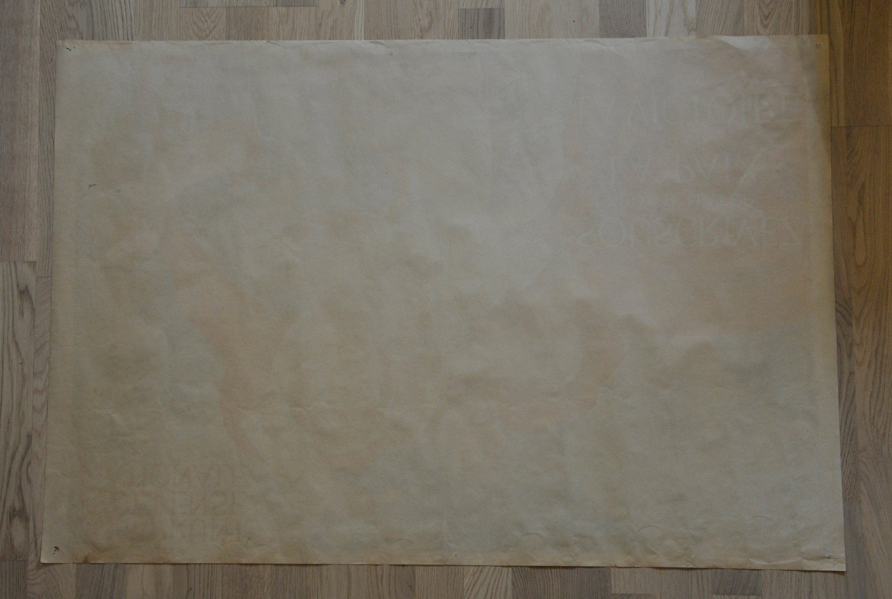 Original Antique Large Poster Deco Style Full Lithograph Loan - Etsy