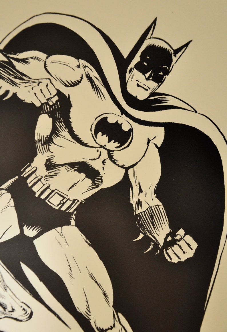 Batman by Romeo Tanghal, Original Lithograph Poster 1976, Signed ...