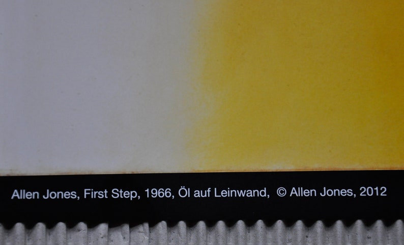 ALLEN JONES First steps original poster | Etsy