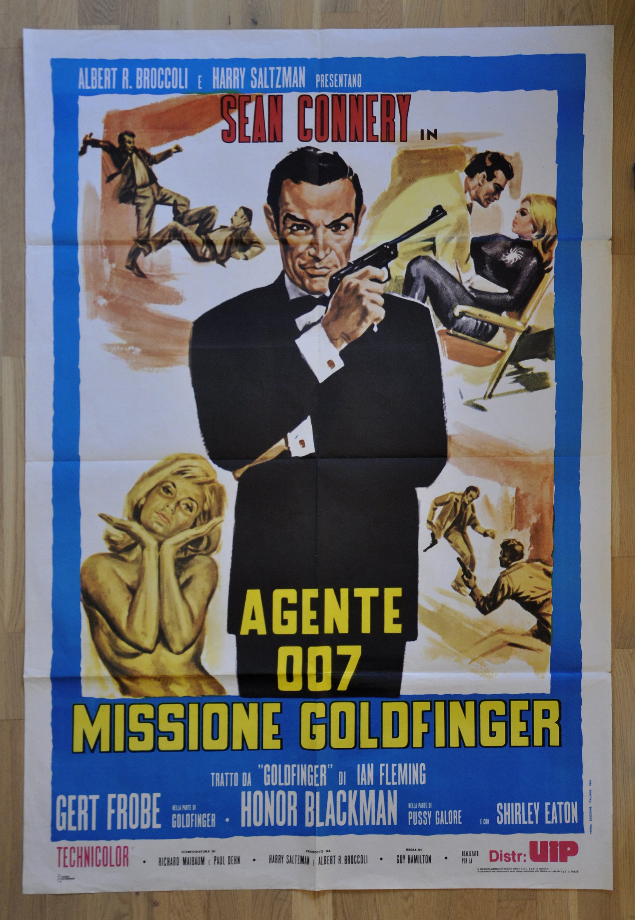 007 Goldfinger Poster