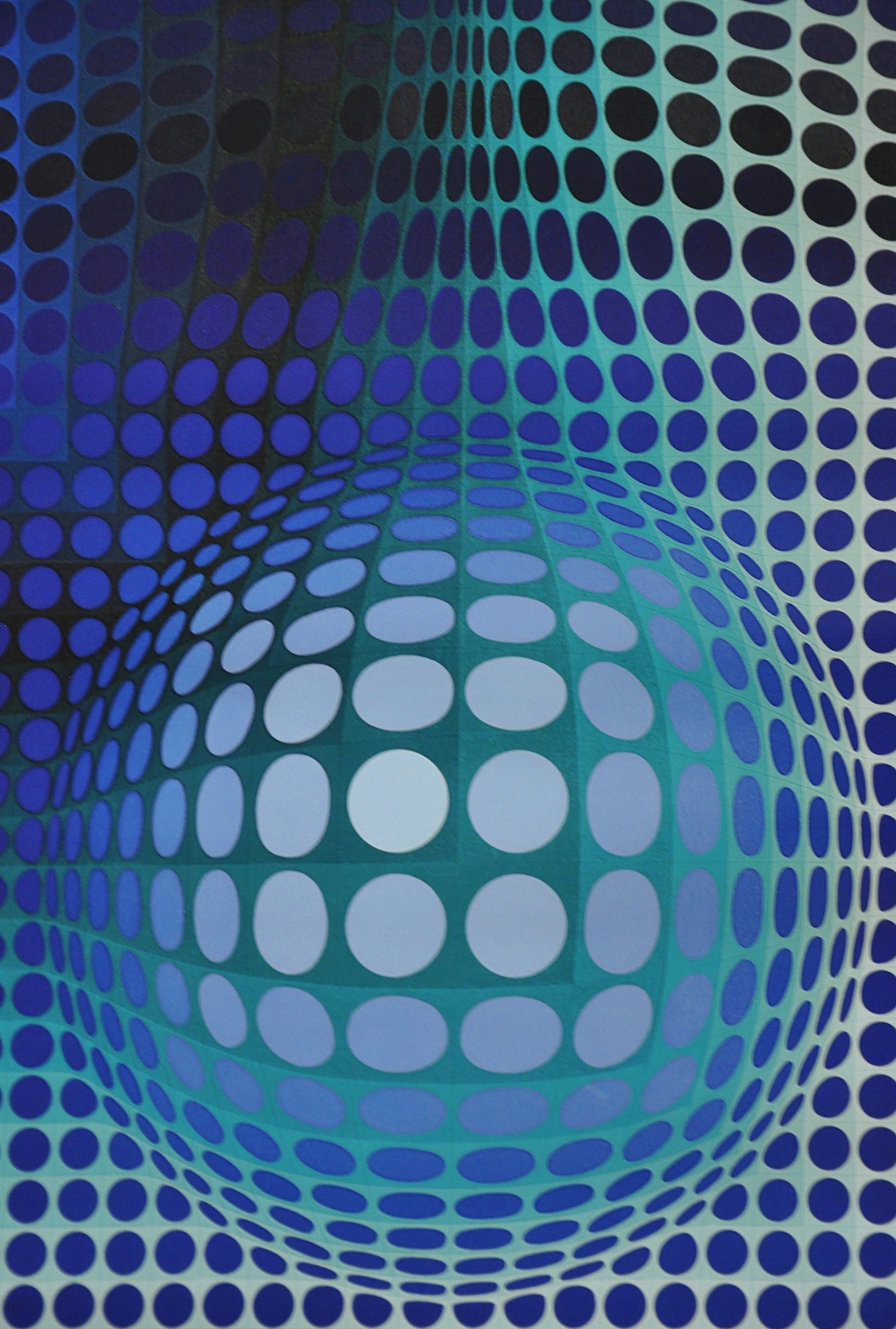 Victor Vasarely Optical Art, Original Poster,optical Illusion ...