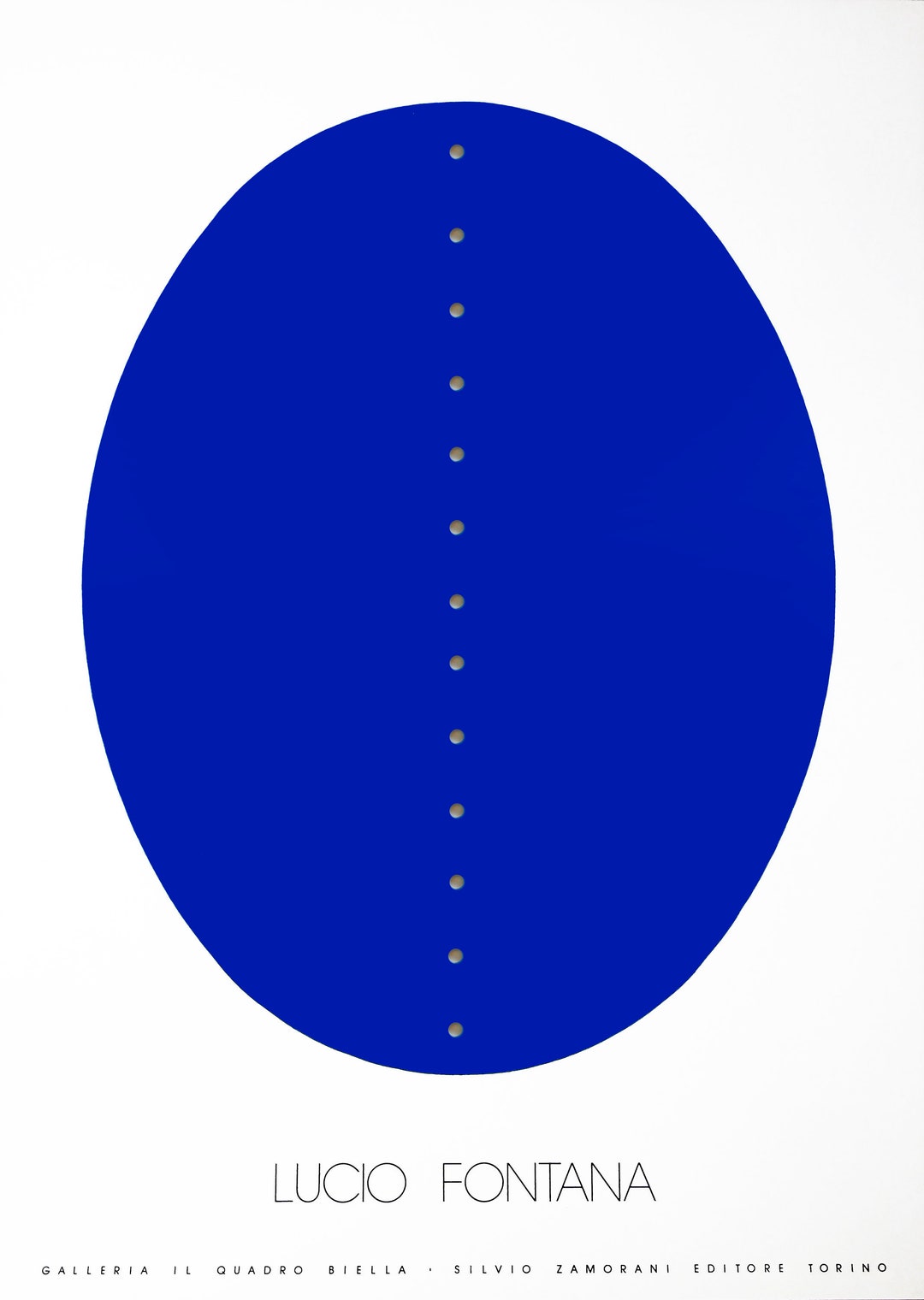 Lucio Fontana Spatialism, Abstraction Sonia Delaunay, Max Bill, Quality ...